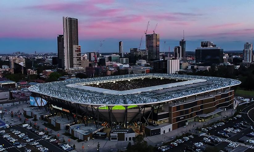 Commbank Stadium Aerial Stock Image CommBank Stadium, Parramatta