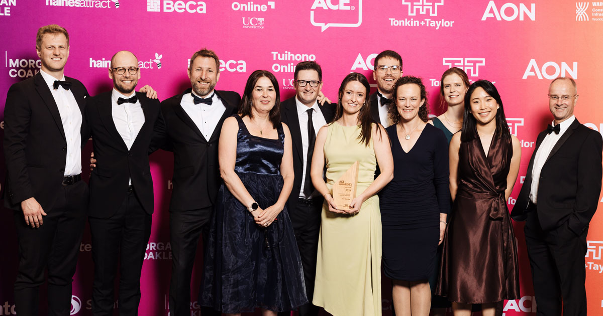 News | Aurecon claims multiple wins at ACE New Zealand Awards 2024