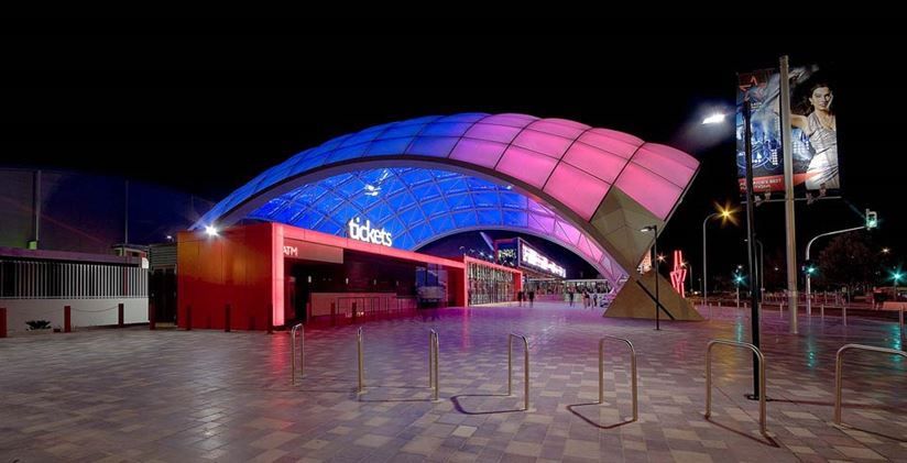 Adelaide Entertainment Centre Logo Insert Brand Name Here: Gorillaz