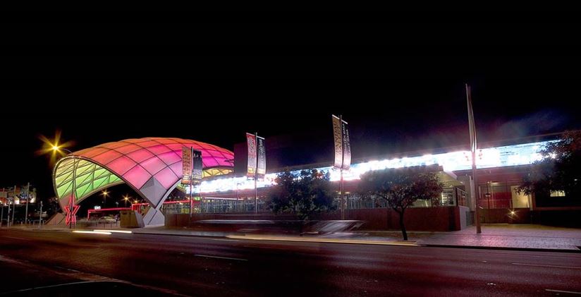 Adelaide Entertainment Centre Logo Insert Brand Name Here: Gorillaz
