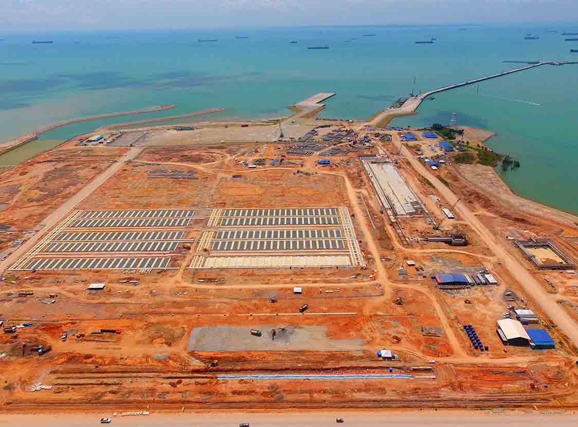 Solid Products Jetty, Johor, Malaysia | Aurecon