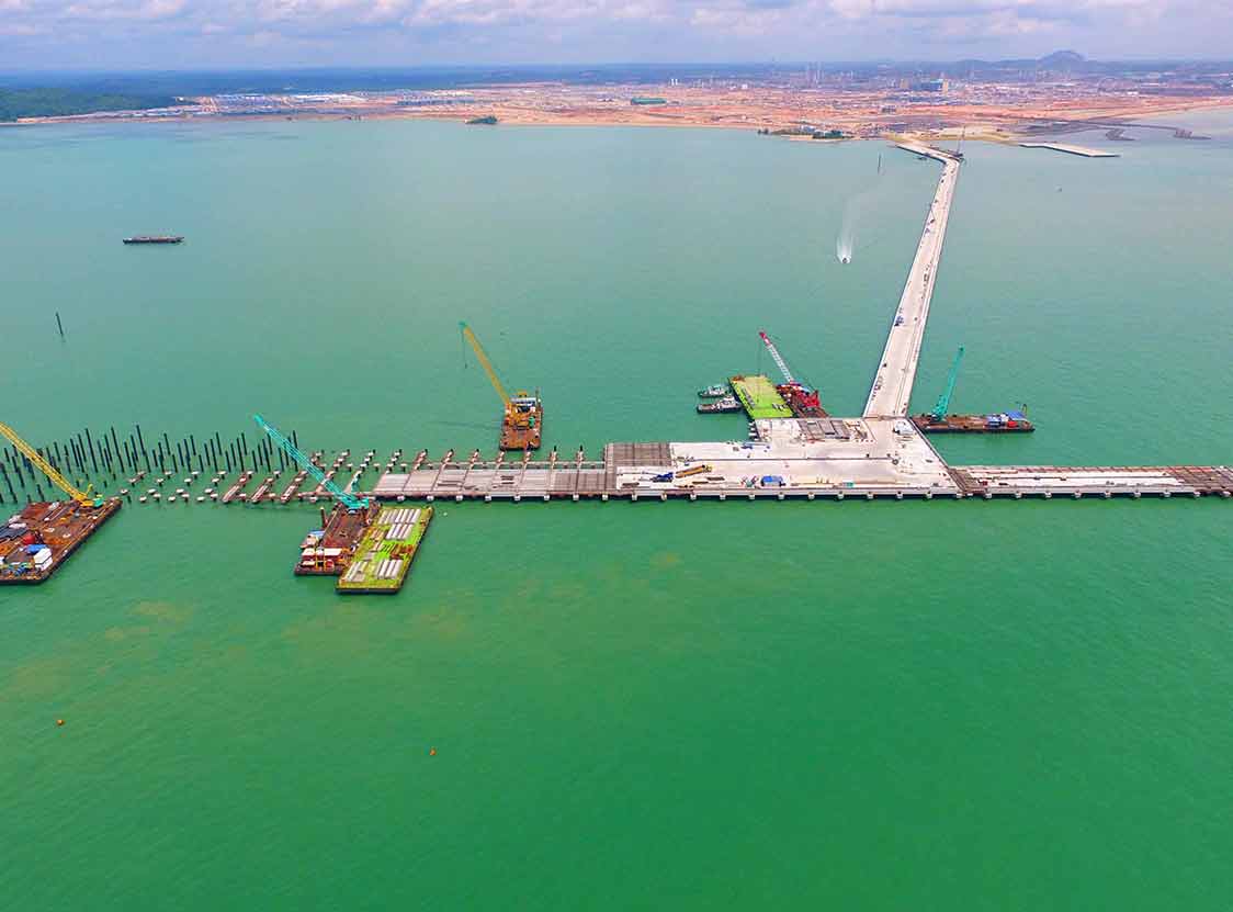 Solid Products Jetty, Johor, Malaysia | Aurecon