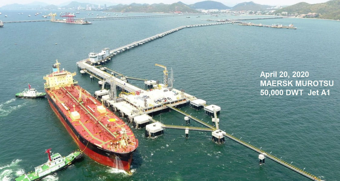 Jetty expansion Thai Oil Public Company Limited, Chonburi, Thailand ...