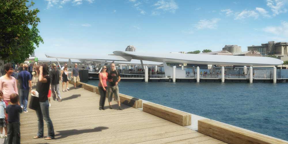 Barangaroo Ferry Wharf, Sydney, Australia| Aurecon