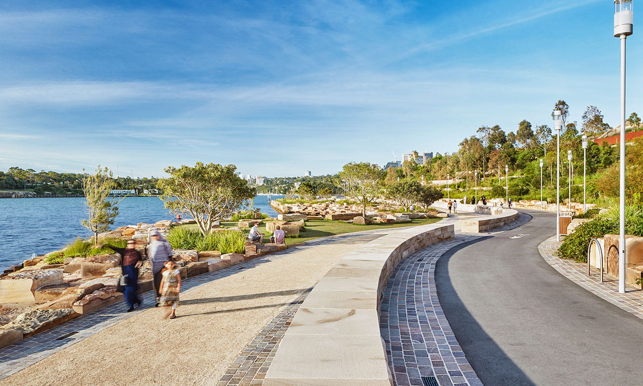 Barangaroo Reserve and The Cutaway, Sydney, Australia | Aurecon