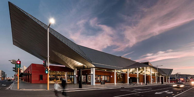 Projects | Christchurch Bus Interchange, New Zealand