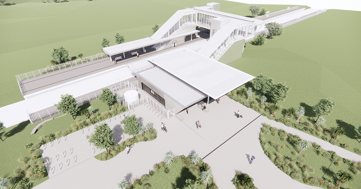 Projects | Drury Rail Stations, Auckland, New Zealand