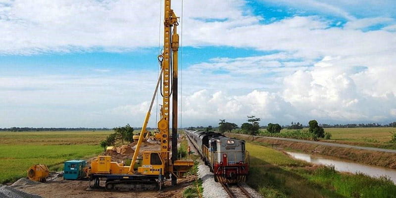 Projects | Padang Electrified Double Track, Malaysia