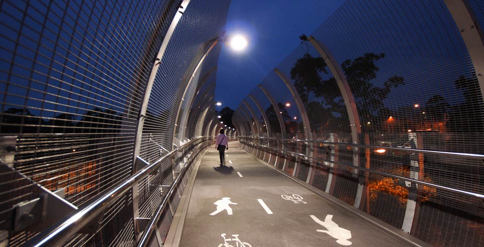 Falcon Street Pedestrian and Cyclist bridge, Sydney | Aurecon