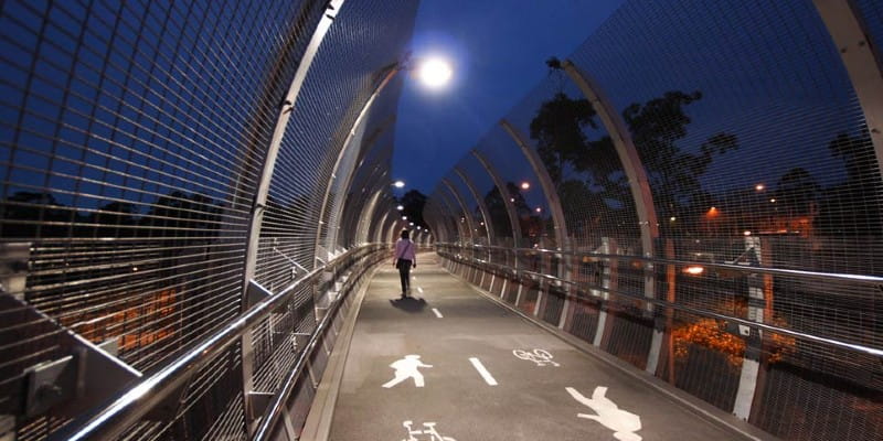 Projects | Falcon Street Pedestrian and Cyclist Bridge, North Sydney ...