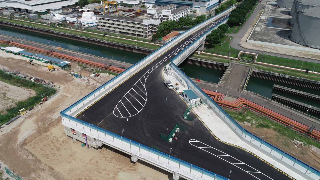 Tuas View Basin Access Bridge, Singapore | Aurecon
